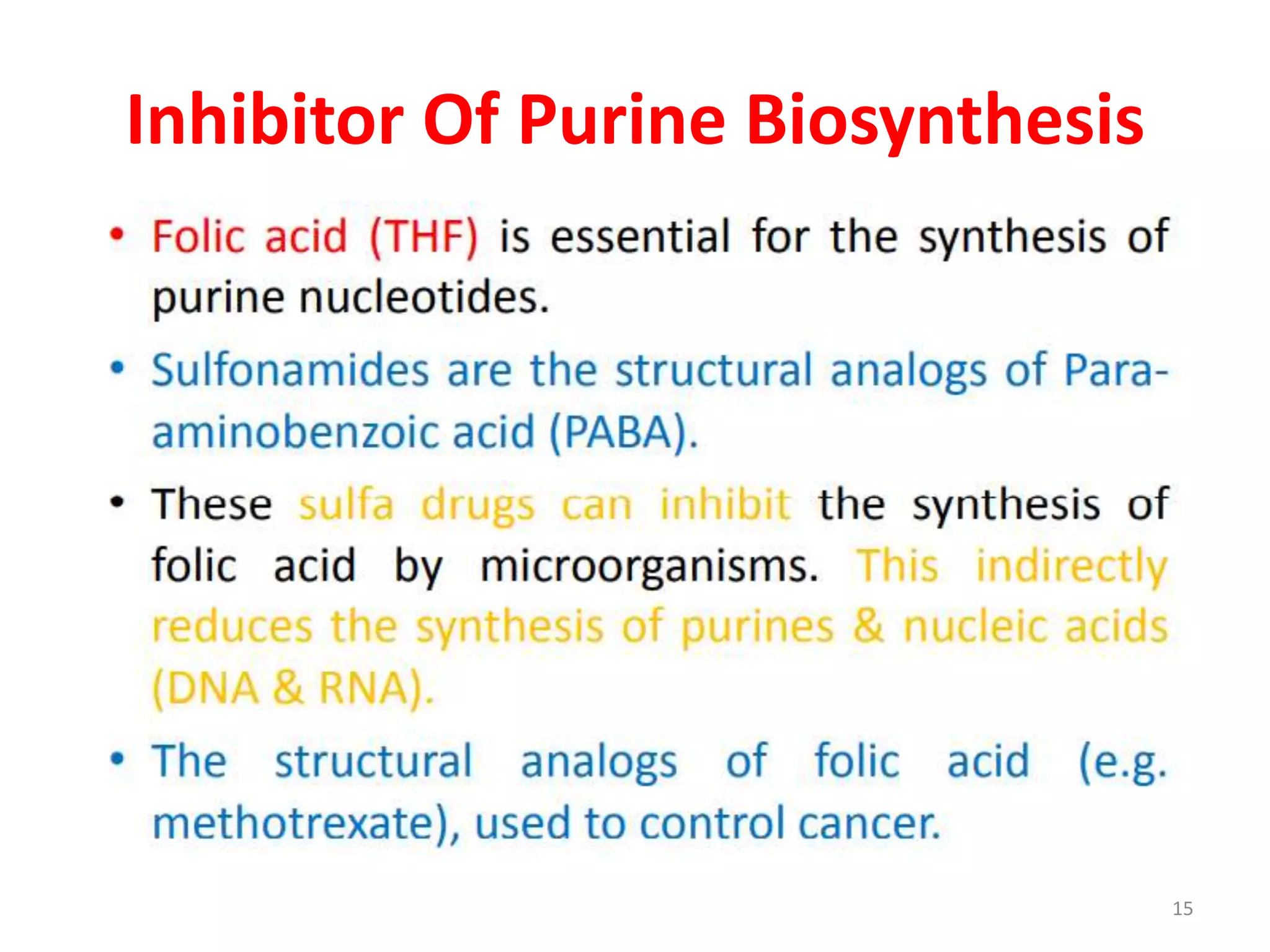 Biosynthesis of Purines | PPTX