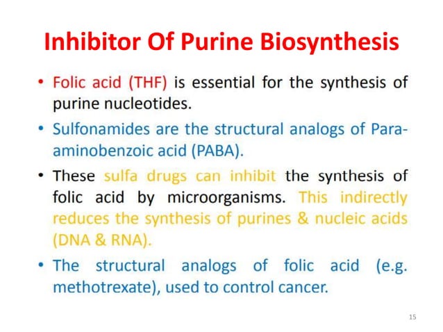 Biosynthesis of Purines | PPTX | Chemistry | Science