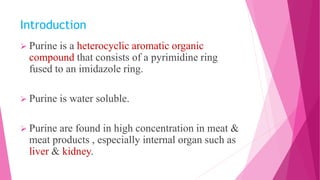 Purine degradation | PPTX