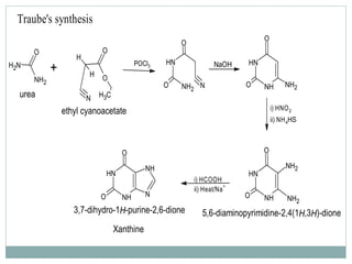 Purine derivatives- Xanthine (Caffeine) | PPTX