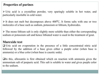 Purine derivatives- Xanthine (Caffeine) | PPTX