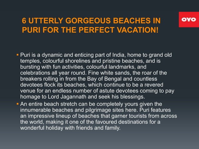 6 UTTERLY GORGEOUS BEACHES IN PURI FOR THE PERFECT VACATION! | PPTX