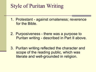 Puritan Intro | PPT