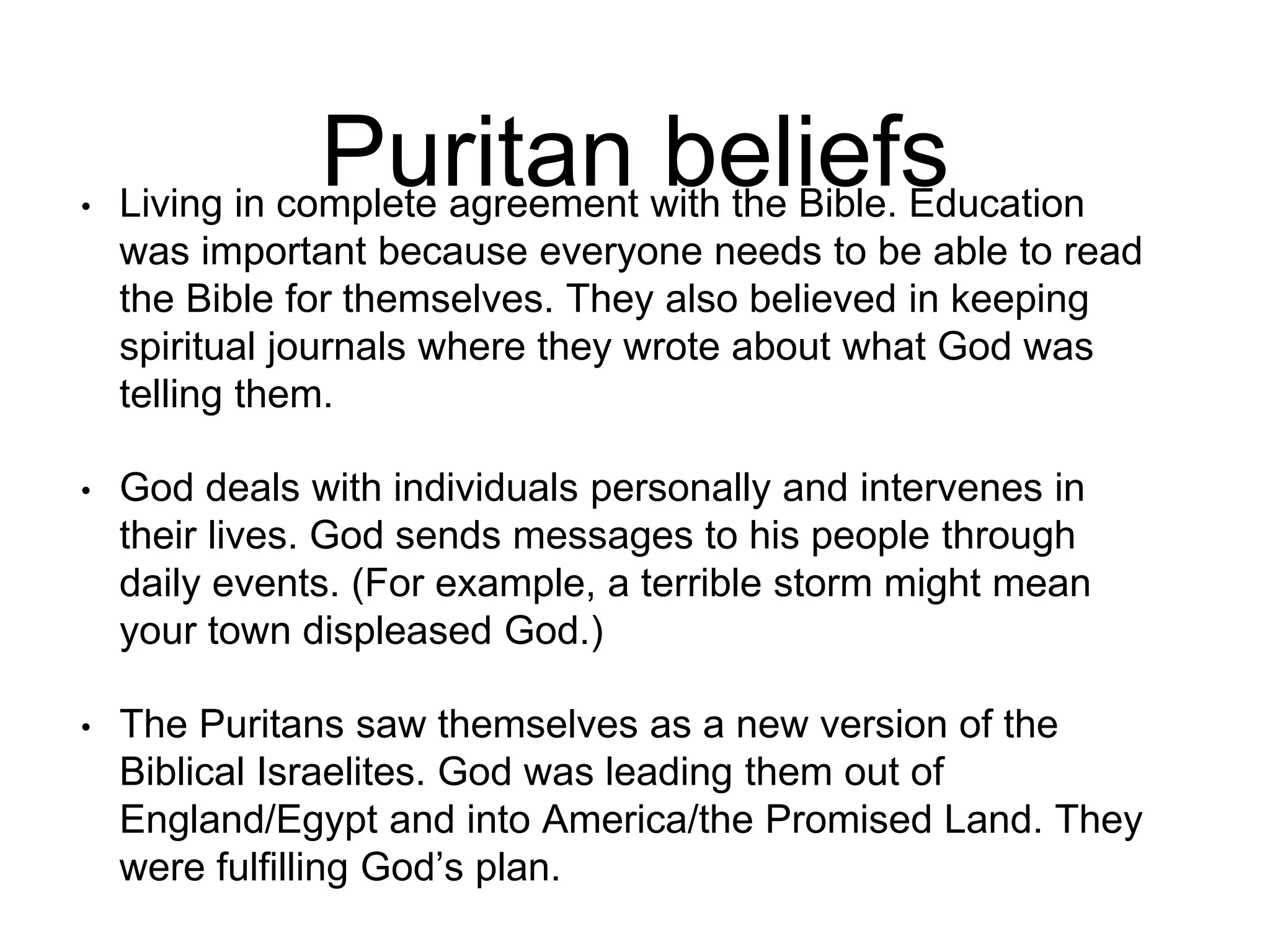 Puritanism | PPTX