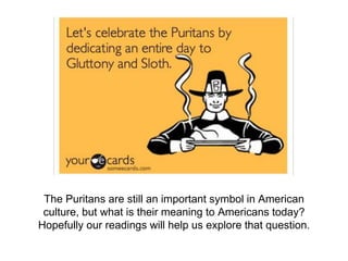 Puritanism | PPTX