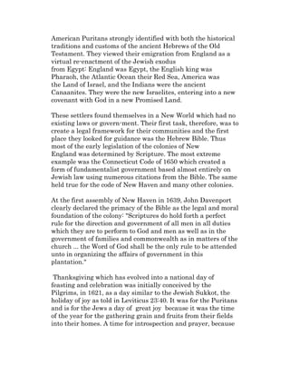 Puritans and Jews | DOCX