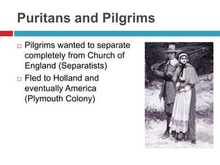 Puritan new england | PPTX