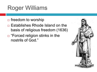 Puritan new england | PPTX