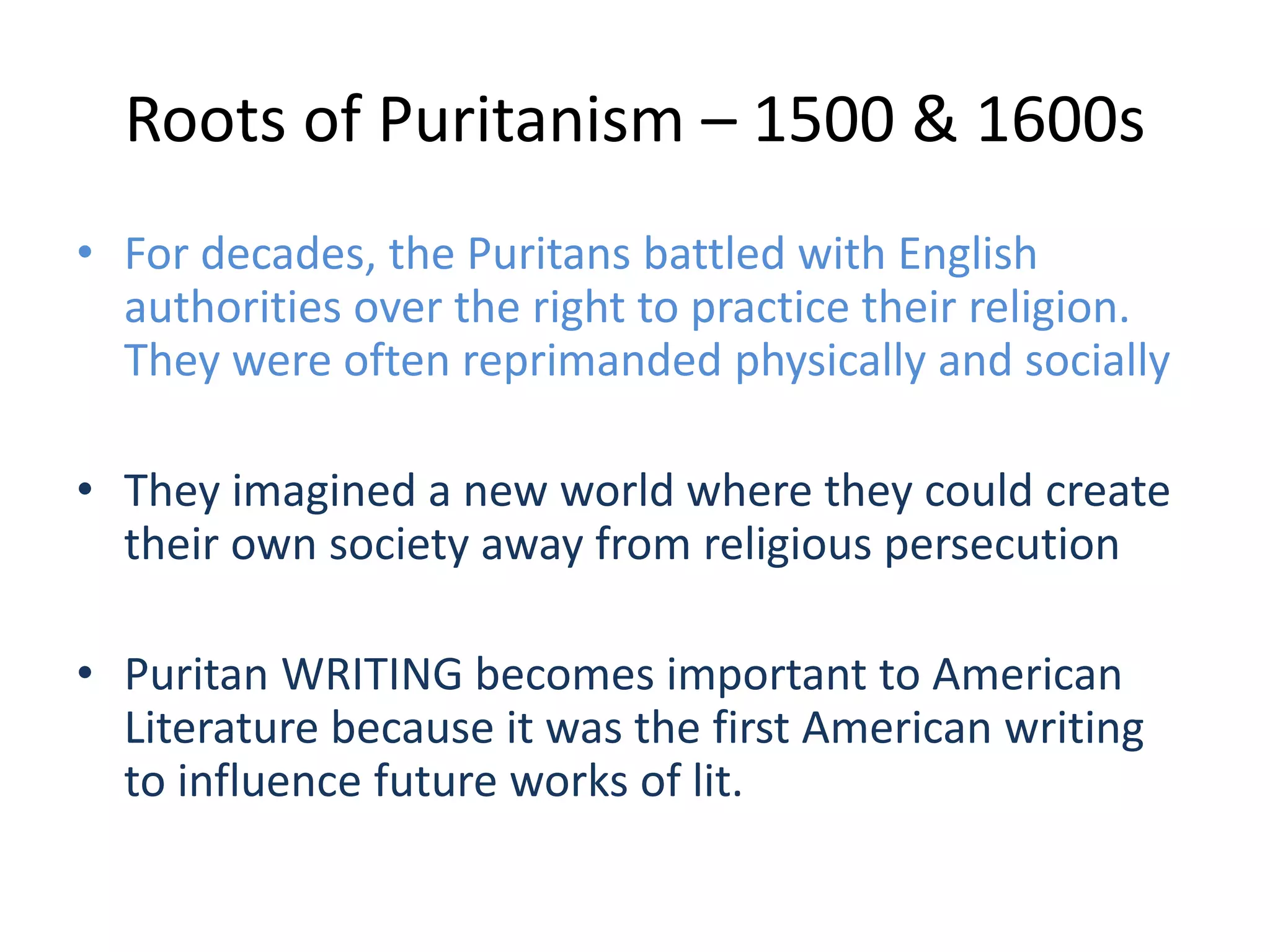 Puritanpowerpoint 121014091636-phpapp01 | PPT