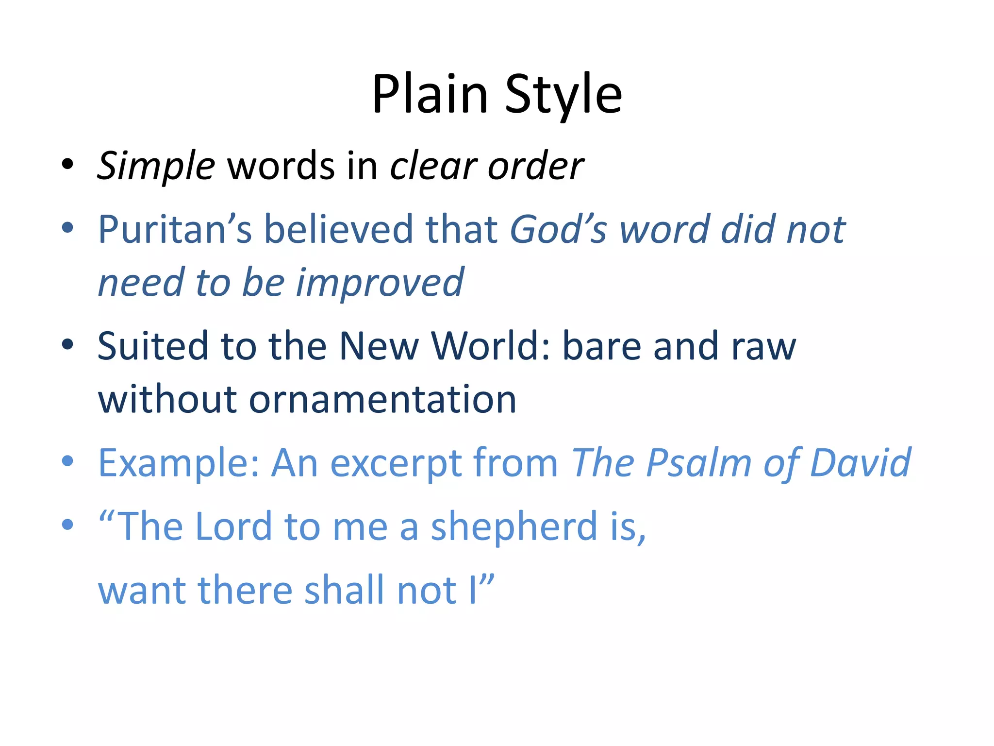 Puritan powerpoint | PPTX