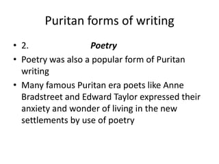 Puritan powerpoint | PPTX
