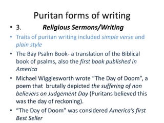 Puritan powerpoint | PPTX