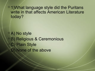 Puritanpowerpoint1 110824022823-phpapp02 | PPT
