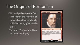 Puritan presentation | PPTX