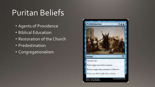Puritan presentation | PPTX