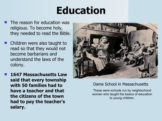 The Puritans in Colonial America | PPT