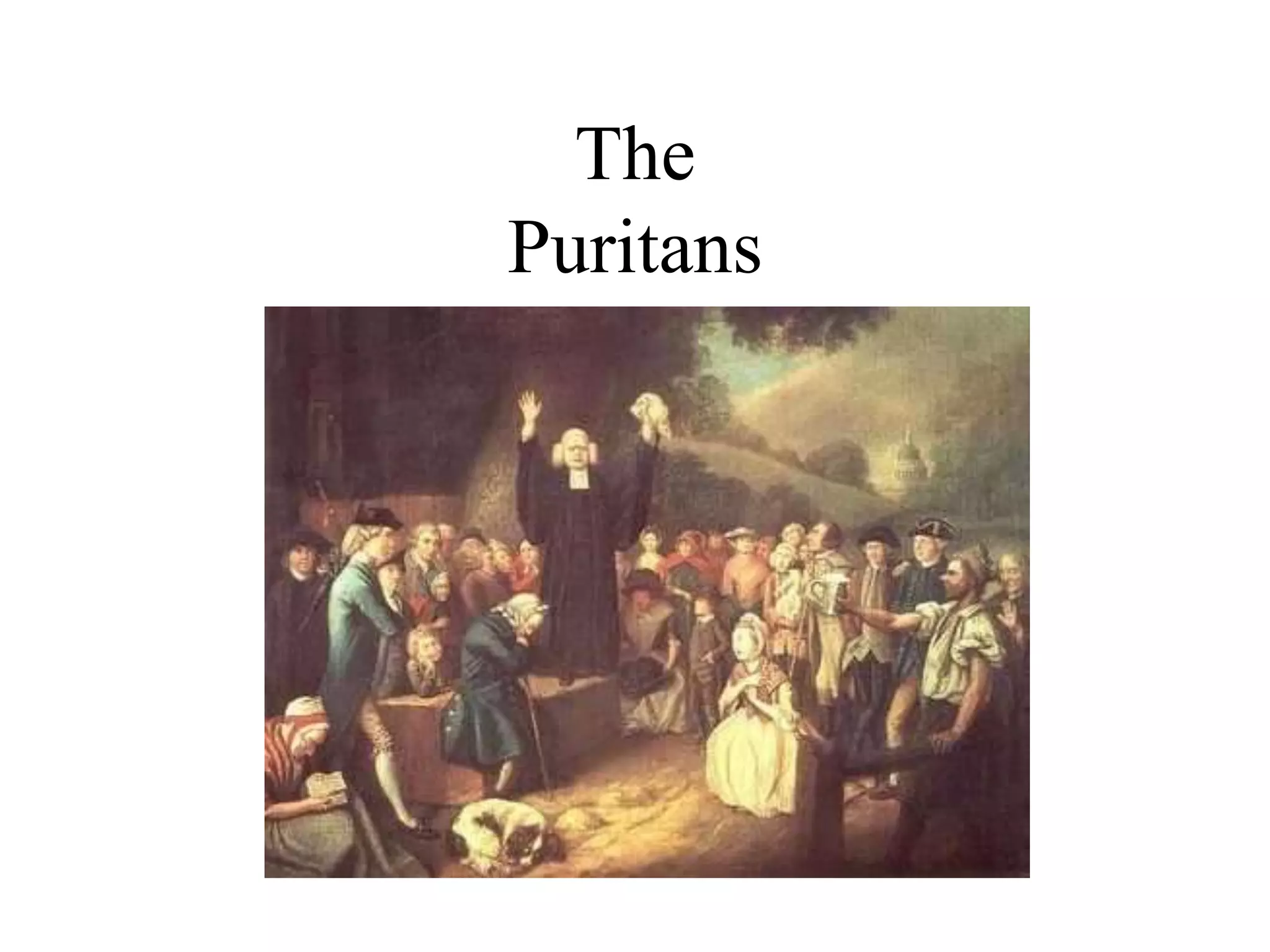 Puritans powerpoint US history | PPTX