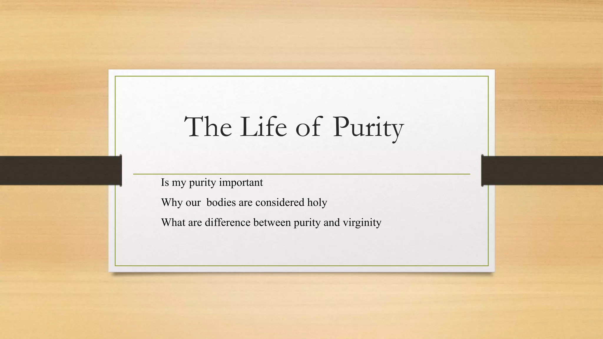 purity .pptx