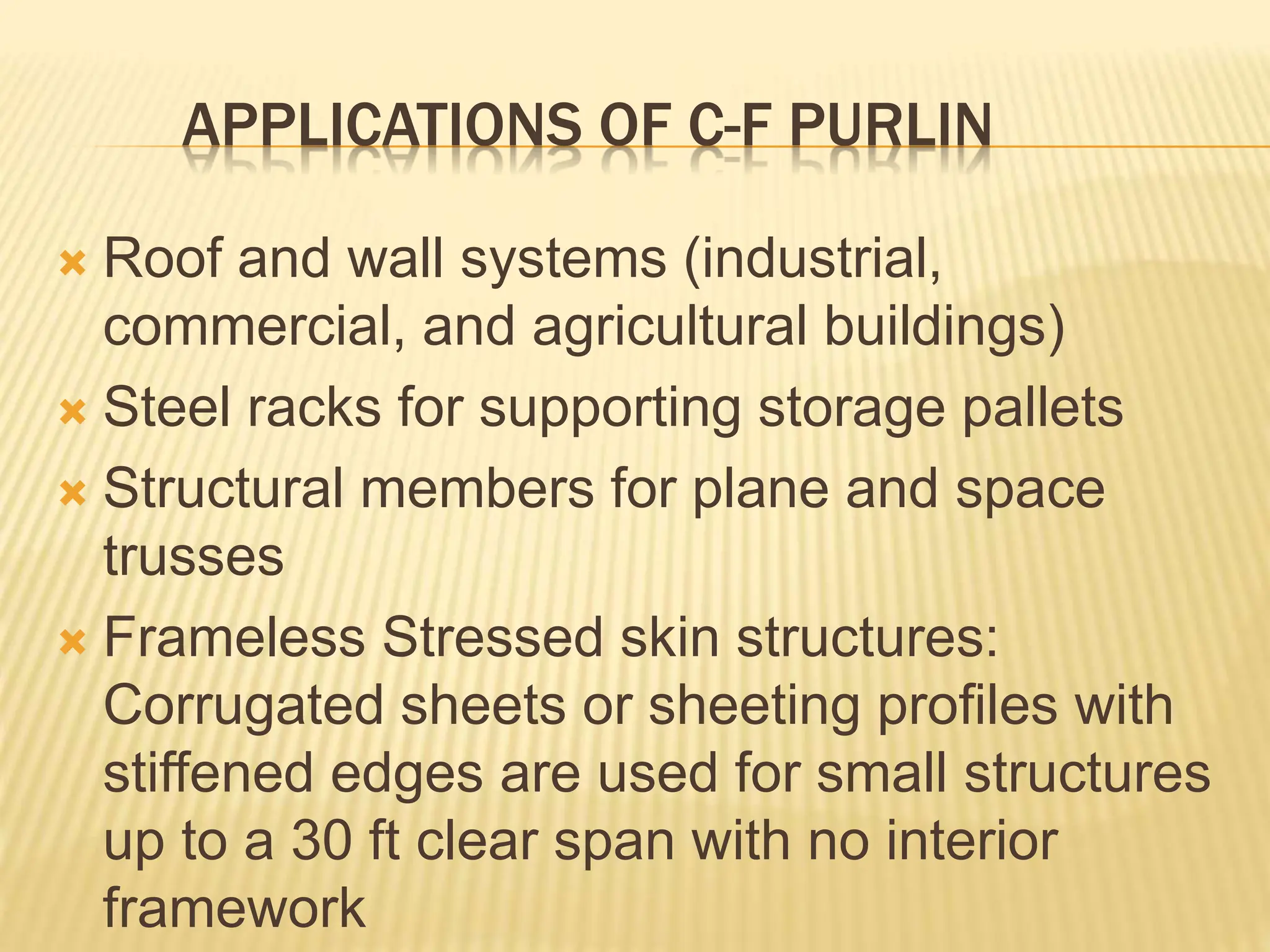 analysis and design of cold formed steelpurlin.ppt