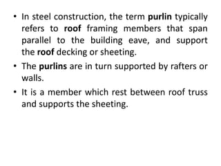 Purlins | PPTX