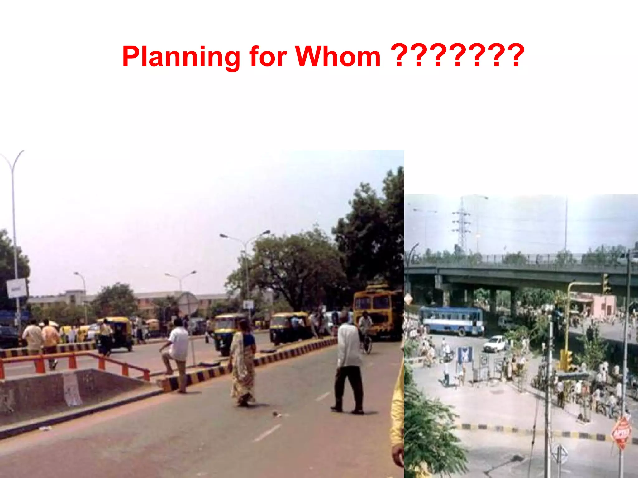 Modeling Qualitative Level of Service for Sidewalks in Delhi | PPT