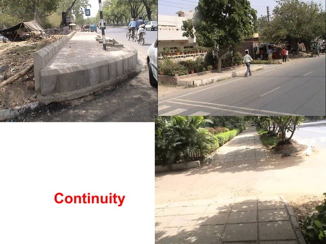 Modeling Qualitative Level of Service for Sidewalks in Delhi | PPT