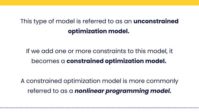 nonlinear programming | PDF