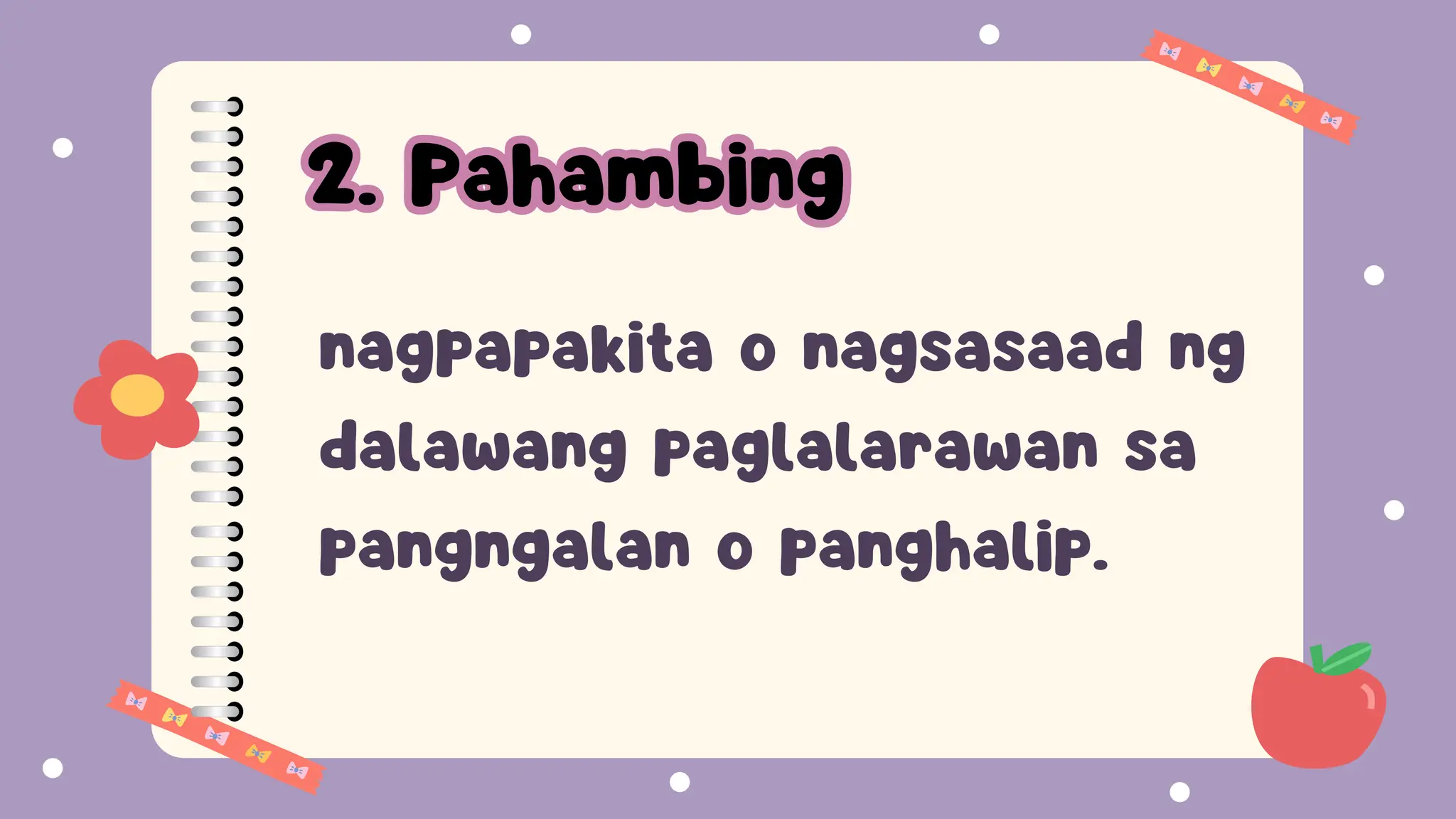 Pang-uring lantaym, Pamhambing at Pasukdol | PDF