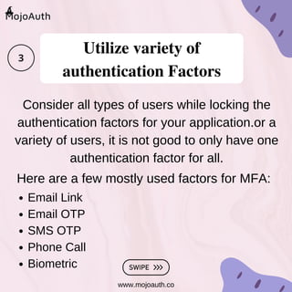 Best Practices for Multi-factor authentication | PDF | Internet Safety | Parenting