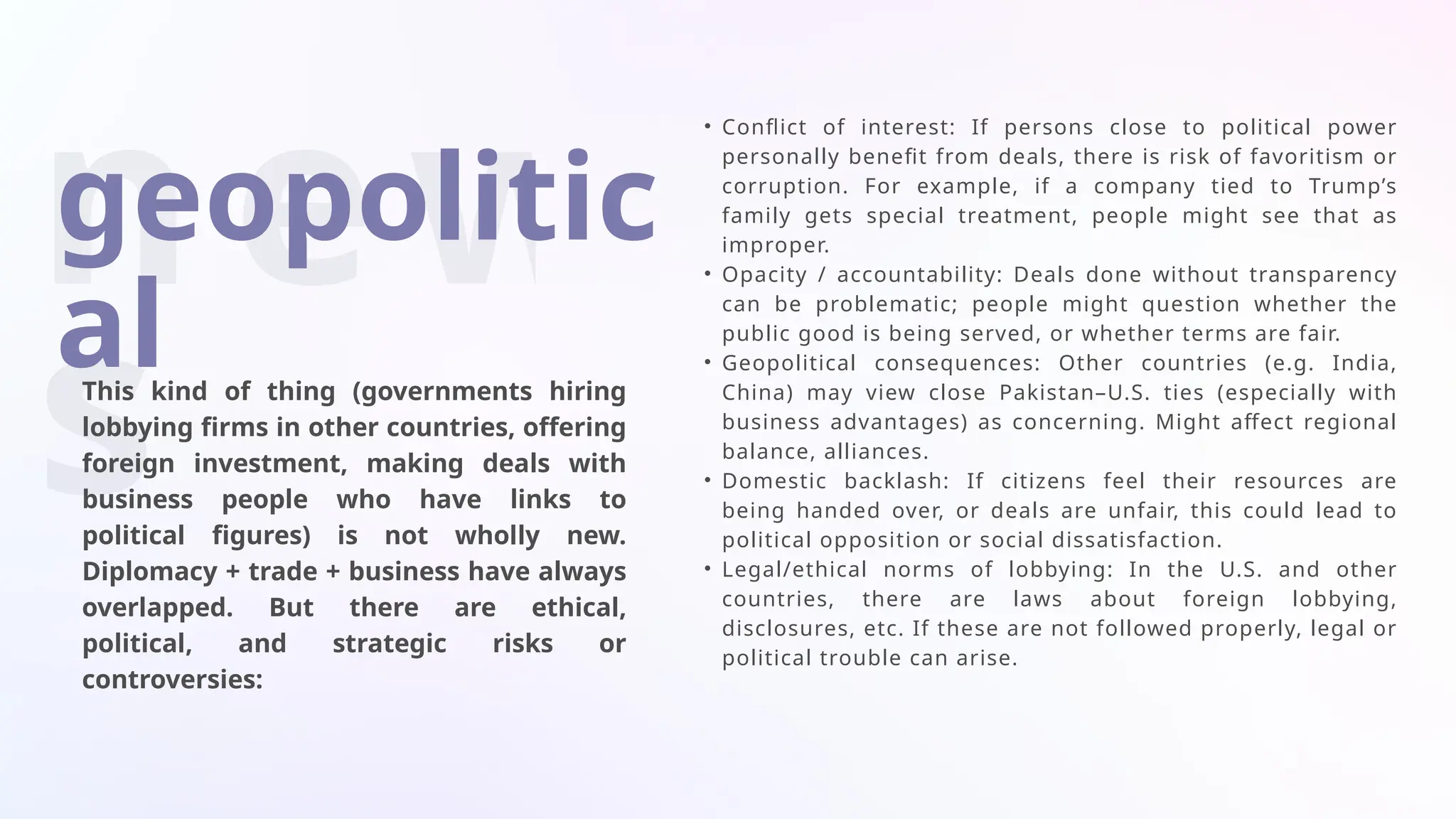 Lobbying, Leverage, and the New Pragmatism: Pakistan’s Courtship of ...