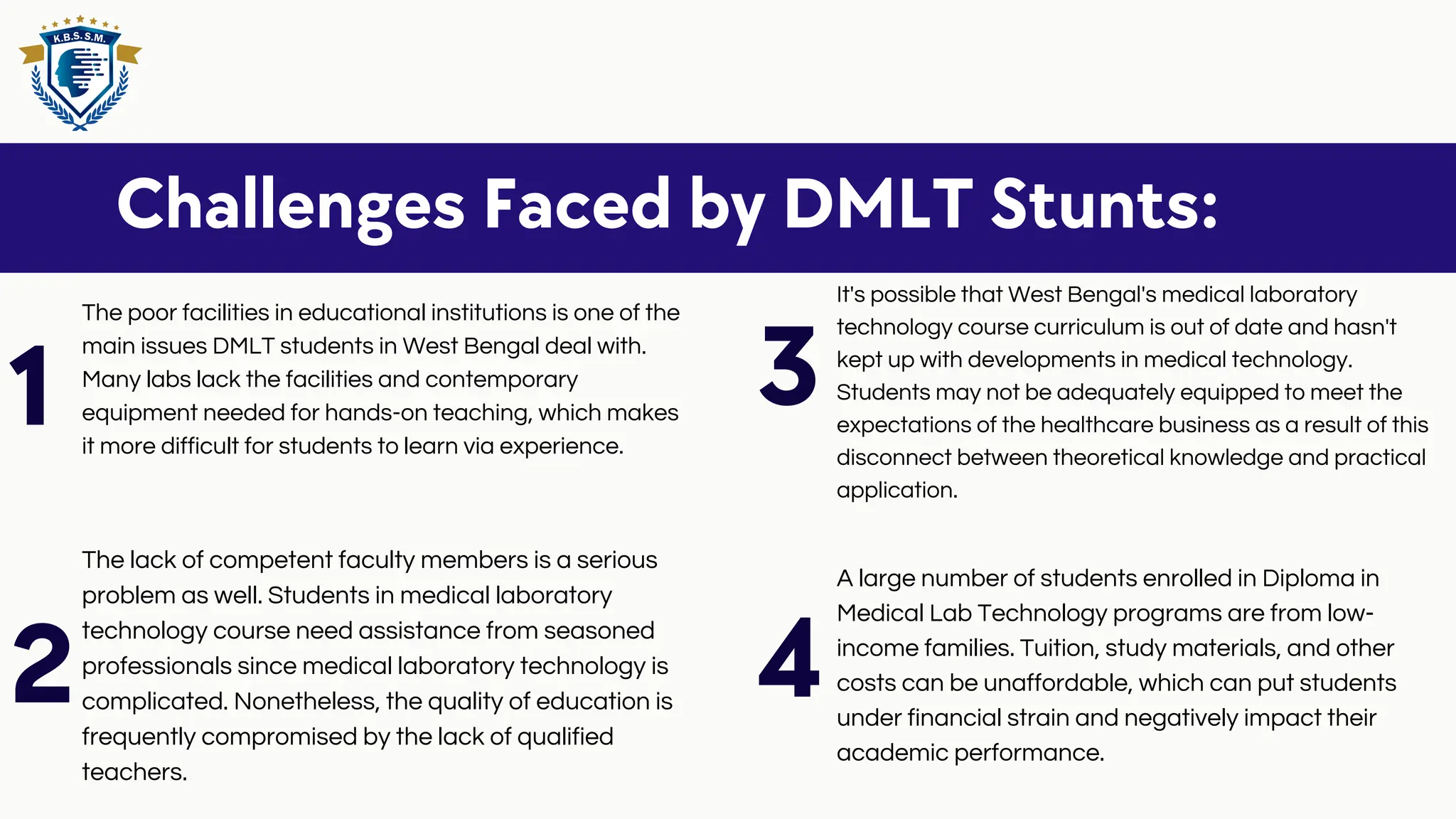 Challenges Faced by DMLT Students and How to Overcome Them | PPT
