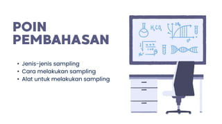 PPT teknik sampling obat industri farmasi | PPTX