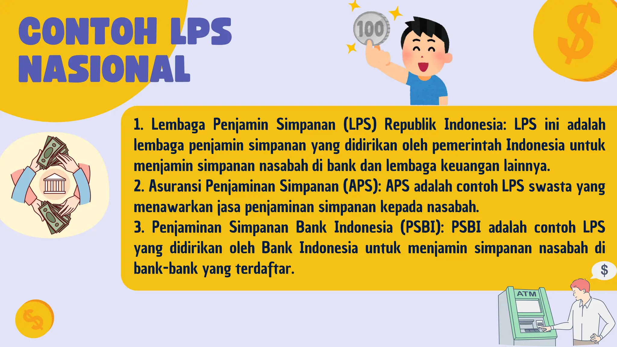 Bank sentral, LPS, dan BPPK, Ekonomi kelas 10 | PDF