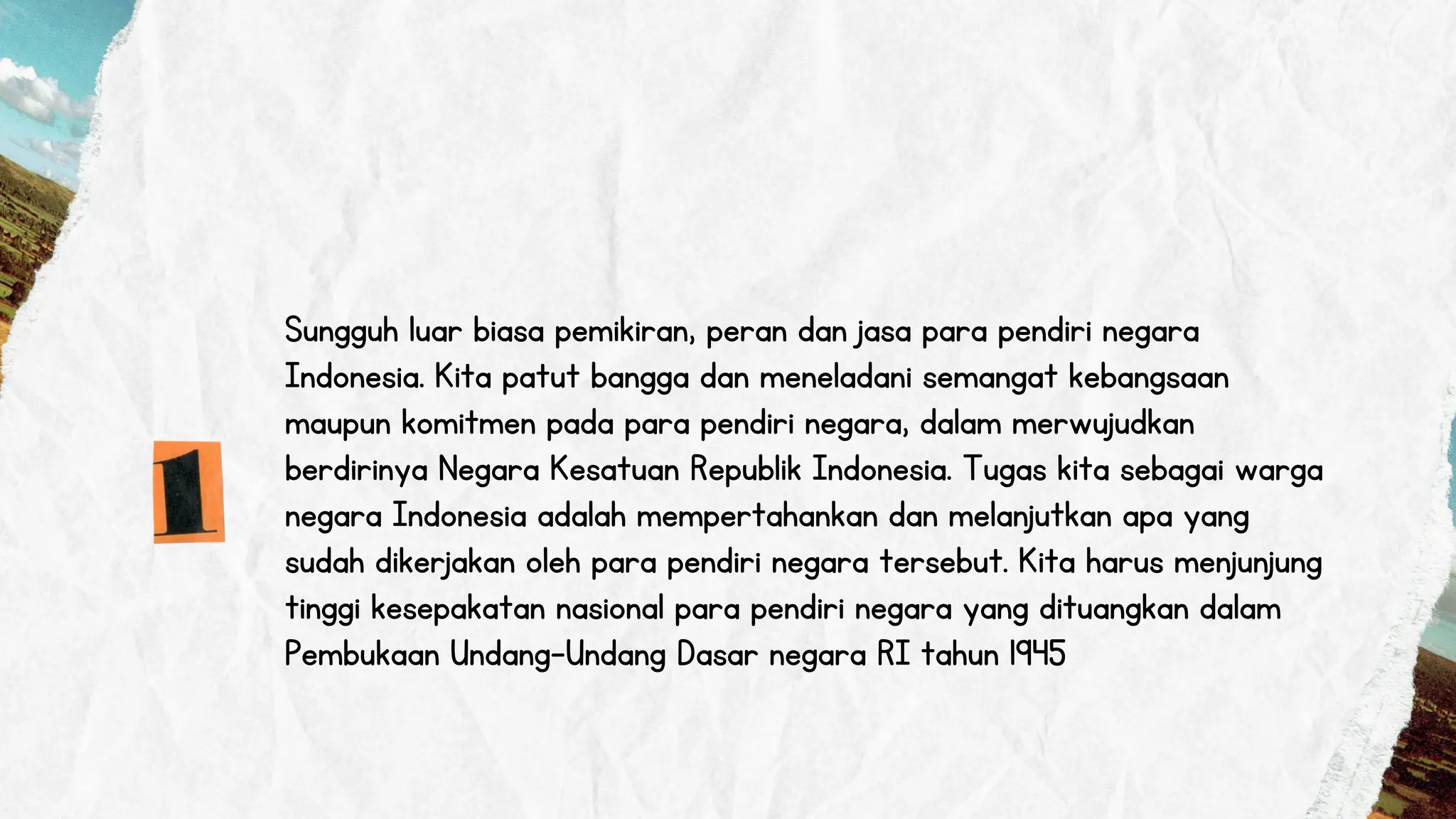 Mengingat kebaikan tokoh pendiri negara Indonesia | PDF