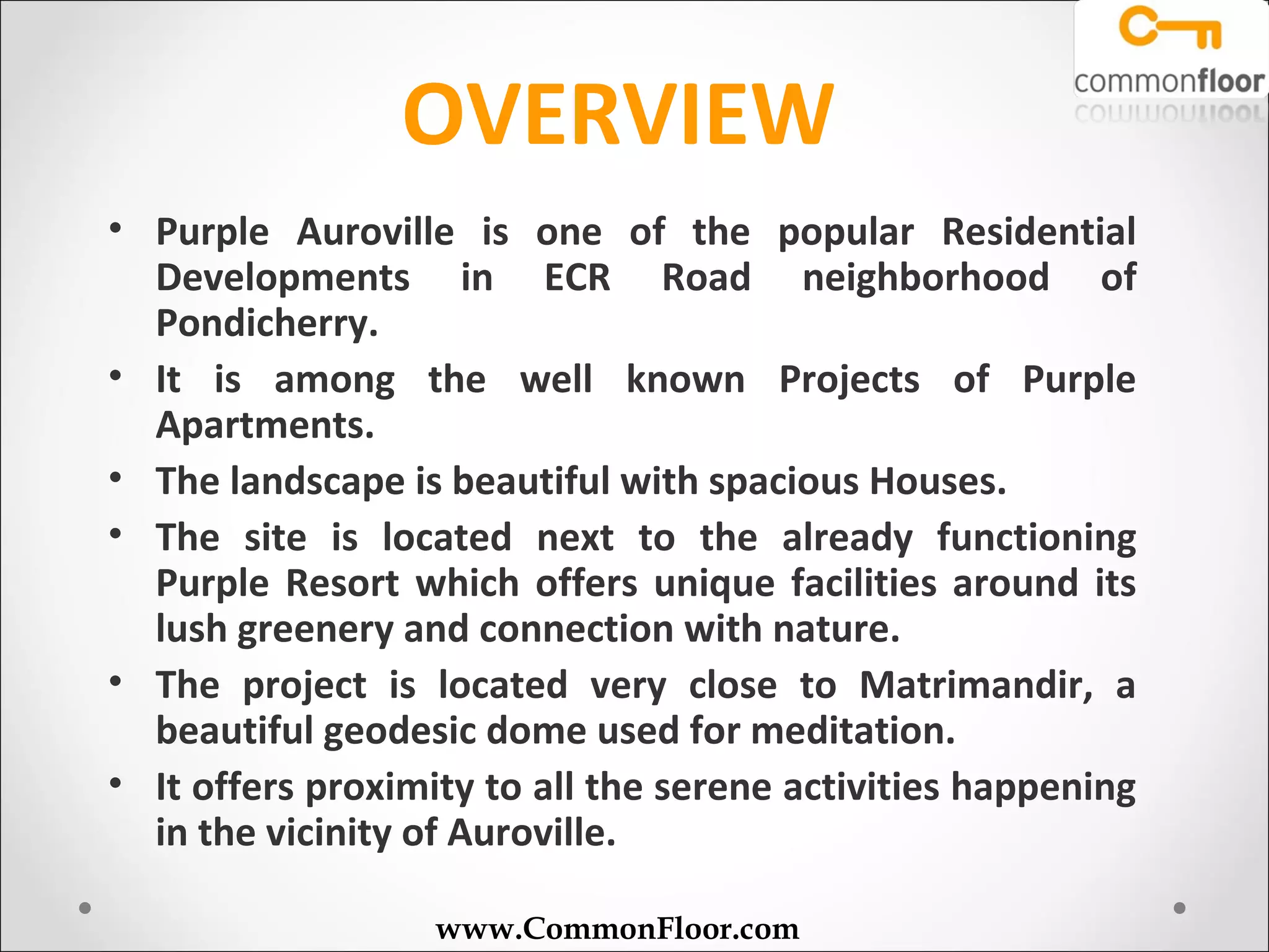 Purple Auroville Pondicherry | PPT