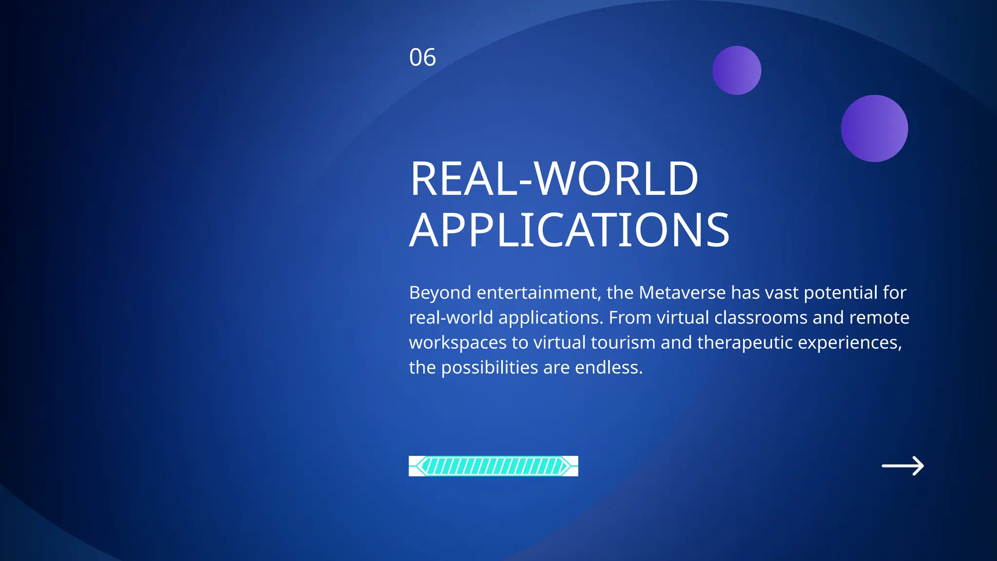 Purple Blue Gradient Futuristic Animated Metaverse Presentation.pptx