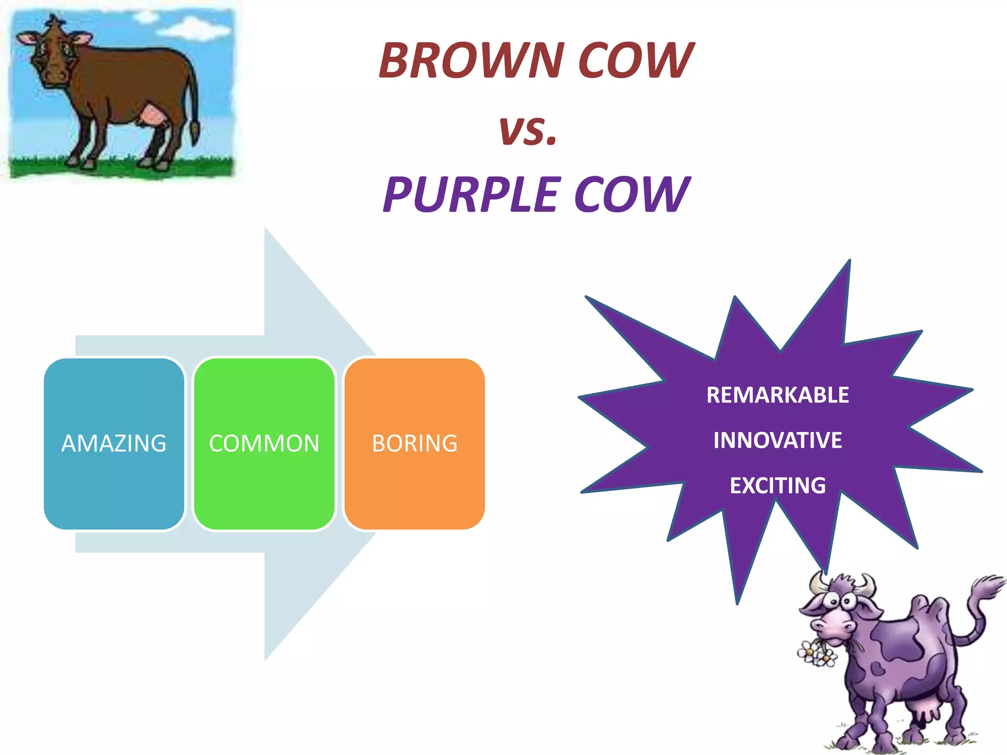 Purple cow ppt | PPTX