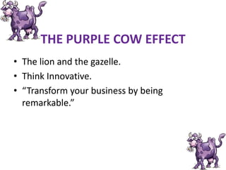 Purple cow ppt | PPTX