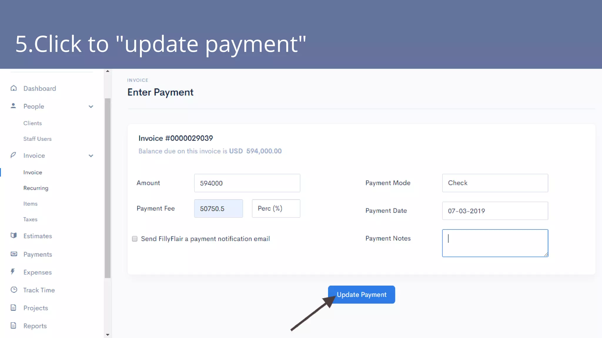 How to apply a payment to an invoice? | PDF