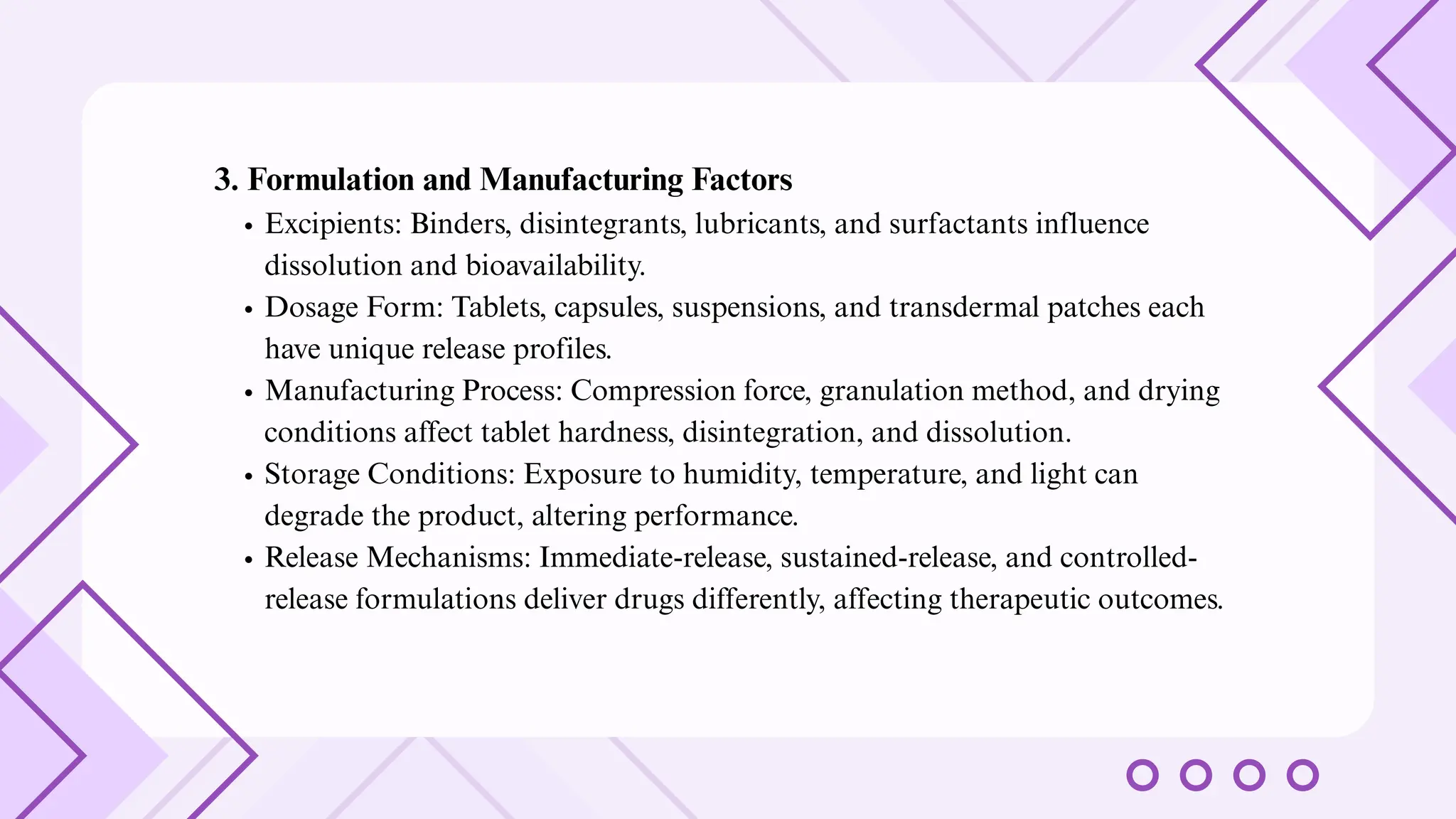 Physicochemical Nature of the Drug Formulation | Factors Affecting Drug ...