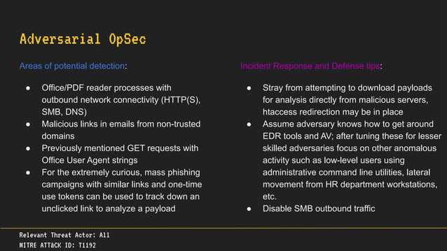 Toorcon - Purple Haze: The Spear Phishing Experience | PPT