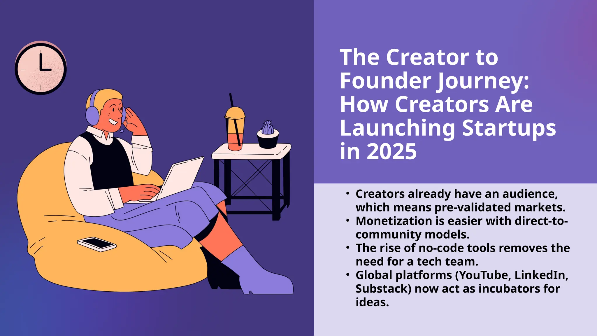 The Creator to Founder Journey: How Creators Are Launching Startups in ...