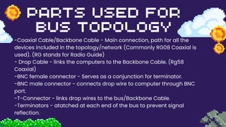 Bus Topology - Characteristics, Parts, Advantages and Disadvantages | PPT