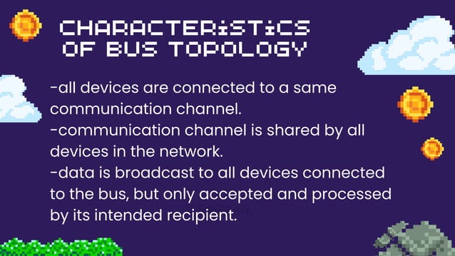Bus Topology - Characteristics, Parts, Advantages and Disadvantages | PPT