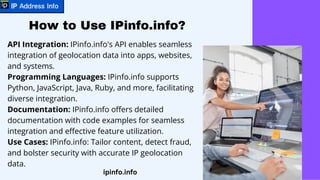 Unlocking the Power of Data: ipinfo.info's Revolutionary Approach to IP Address Tracking and ...