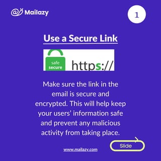 Password reset email best Practices | PDF