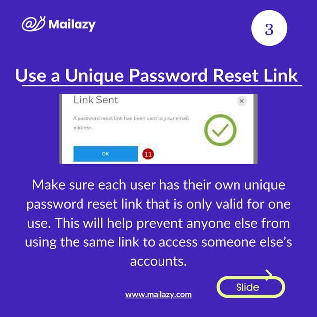 Password reset email best Practices | PDF