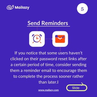 Password reset email best Practices | PDF