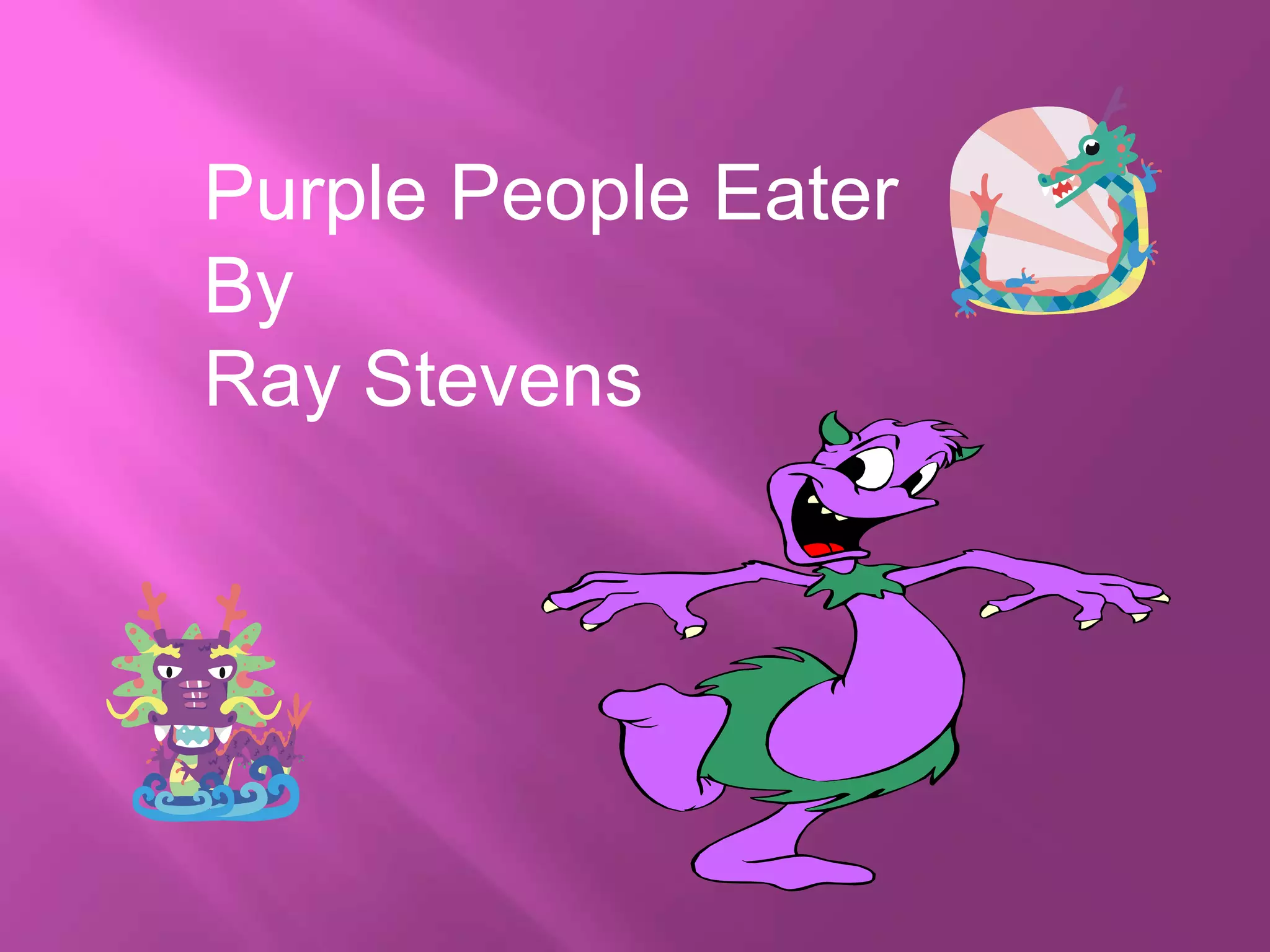 Purple people eater | PPTX