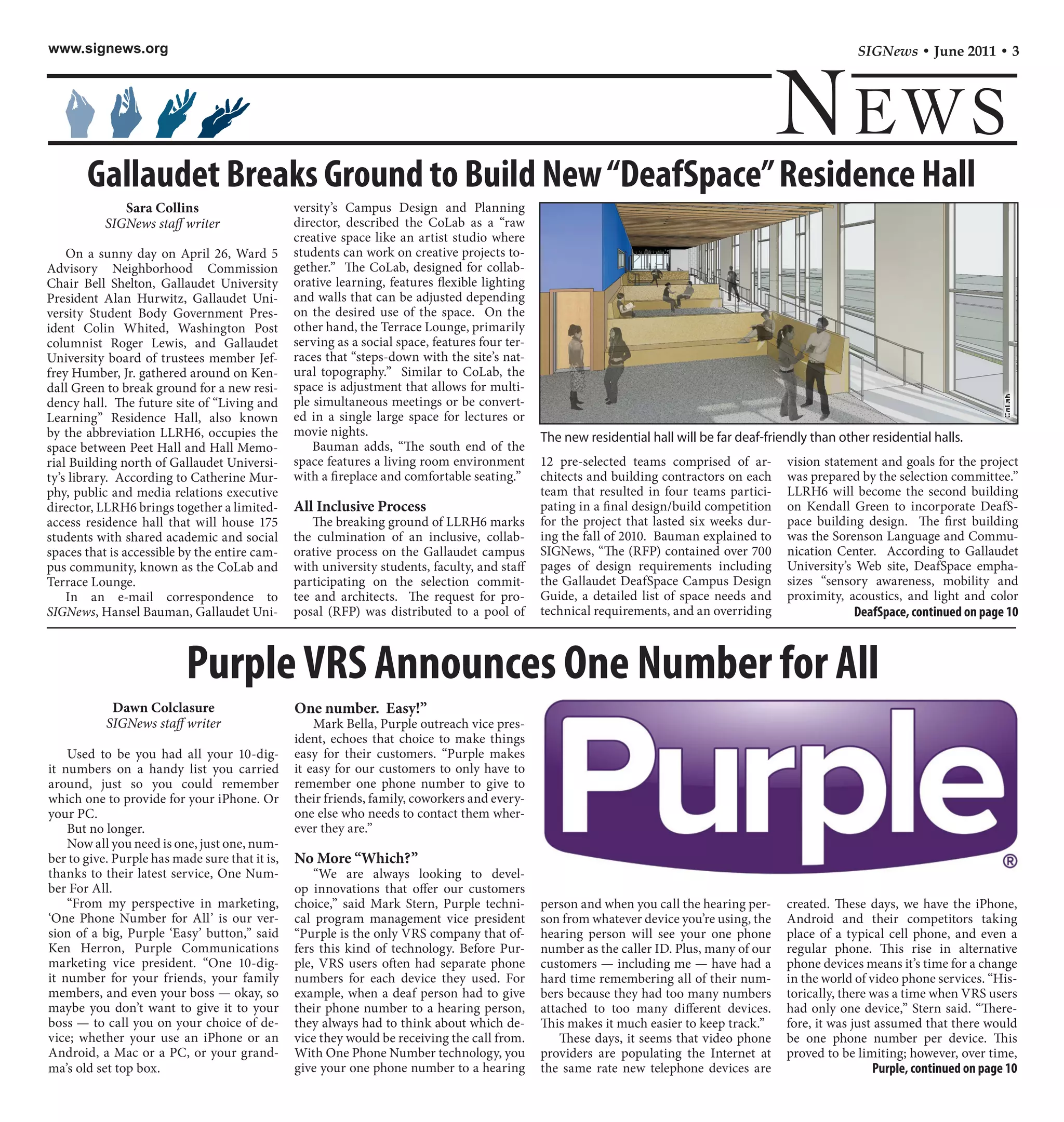 SIGNews: Purple VRS Announces One Number for All | PDF